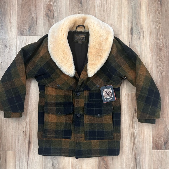 Filson | Jackets & Coats | Filson Lined Mackinaw Wool Packer Coat ...